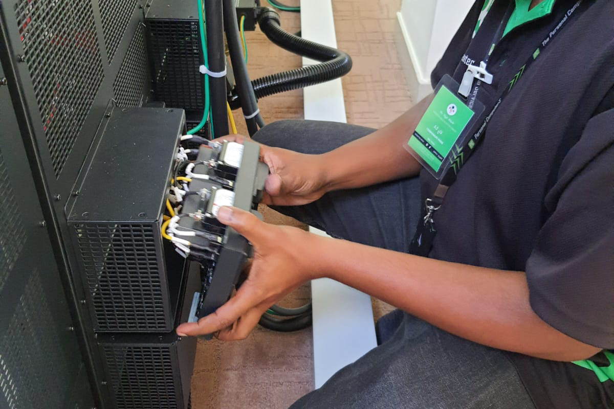 Installation & Commissioning of Modular Redundant UPS Peoples Majlis ...